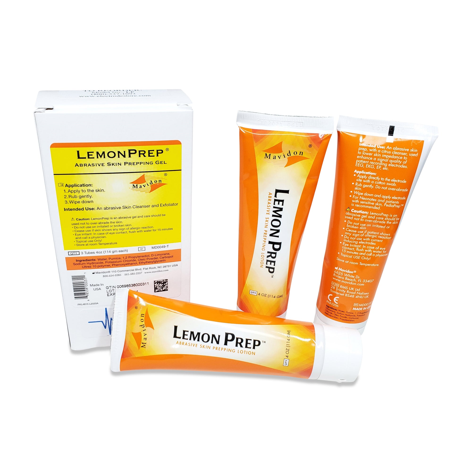 Lemon Prep - LP Series: Skin Prepping Gel – The Electrode Store
