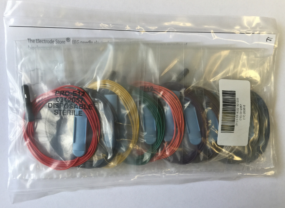 PRO-E12SAF: Protectrode® - Subdermal EEG Needles, Blue Cap – The ...